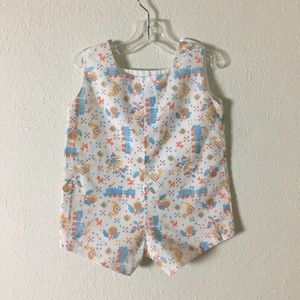 Cherubs | Bottoms | Vintage 96s Cross Stitch Choo Choo Train Romper ...